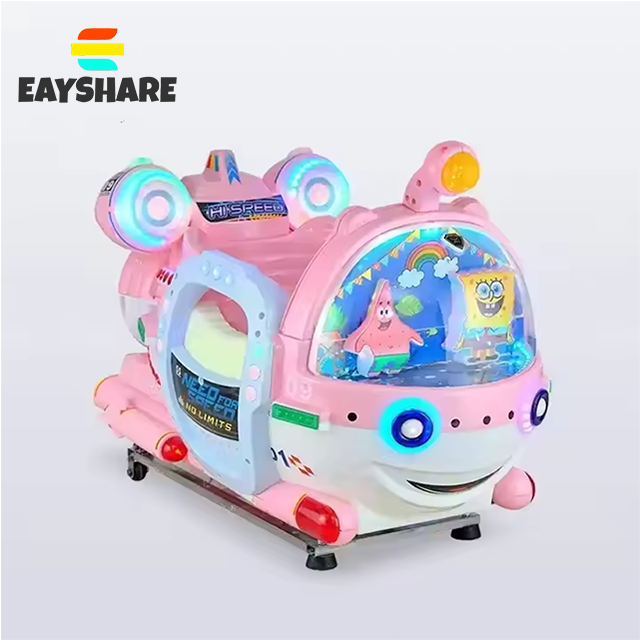 Wholesale Happy Childhood Indoor Coin-Operated Rocking Car