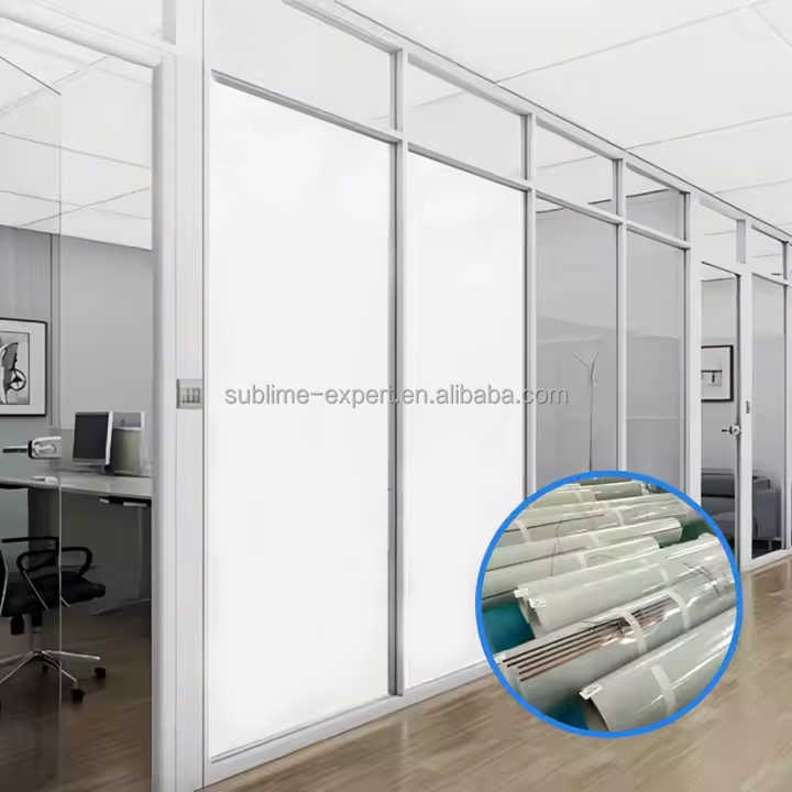 Self-adhesive PDLC Film Roll - Modern Smart Glass Solution