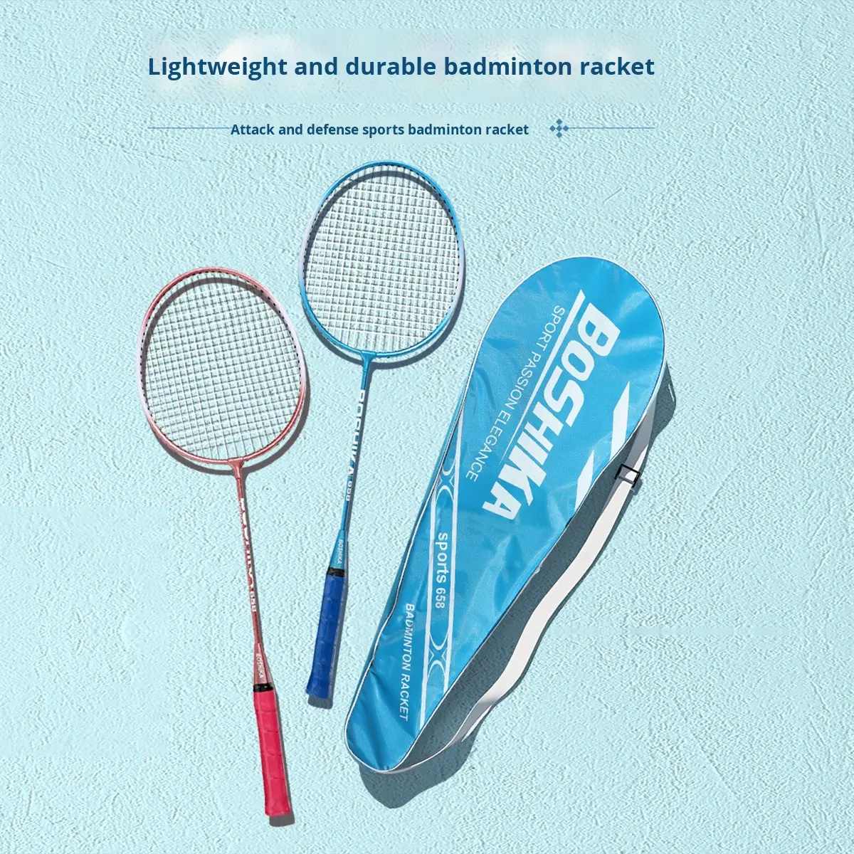 Boshika Badminton Rackets - Lightweight & Offenisve