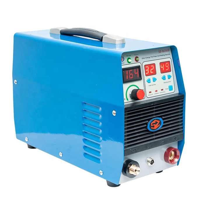 SZ-GCS03 Super Energy Sheet Cold Welding Machine/ Continuous Pulse Spot ...