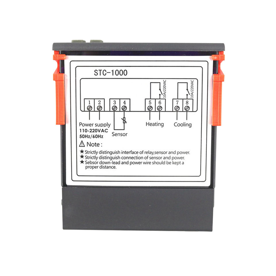 Digital Stc-1000 Temperature Controller Thermostat Incubator ...