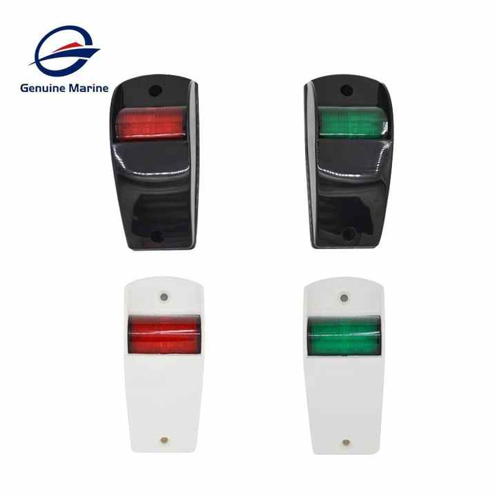 Genuine LED Side Bow Navigation Lights for Boats - Waterproof Marine ...