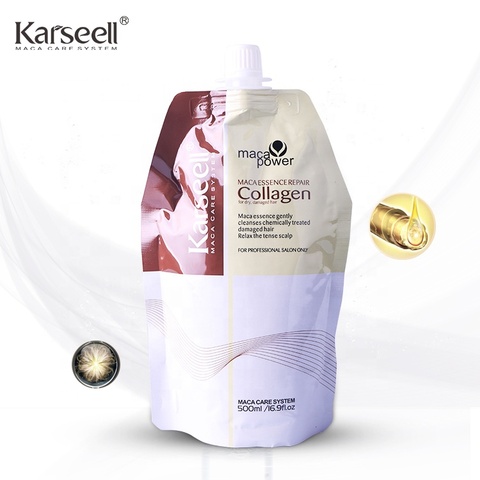 karseell brazilian hair loss collagen protein keratin argan oil hair ...