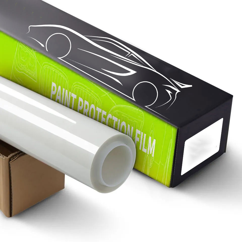 Wholesale 6.5 Mil 190 Micron Gloss TPU Polyurethane Film Car Protective ...