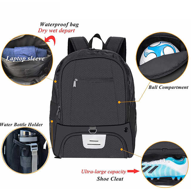 Custom Logo Moq Waterproof Sports Bag - Perfect for Athletes
