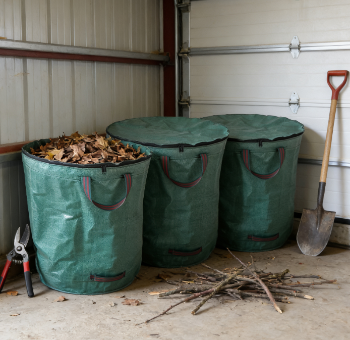 Convenient Tear Resistant Yard Waste Bag Leaf Picker Garden Waste Bag ...