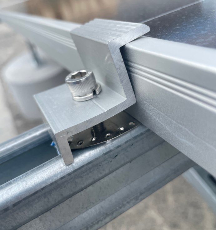 Dinfura Universal AL6005-T5 Anodized Solar Panel Mounting Clamps-Roof ...