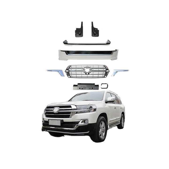 Gbt Factory Land Cruiser 200 2019 Model Bumper Lips Conversion Kit For 2016-on To Yo Ta Land ...