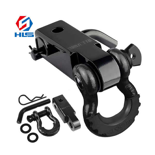 Steel D Ring Shackle Hitch Receiver Bow Shackle Trailer Spare Parts Tow ...