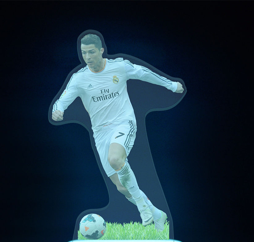 Soccer Player 3D Illusion Lamp - Creative Gifts for Soccer Fans, Teens ...
