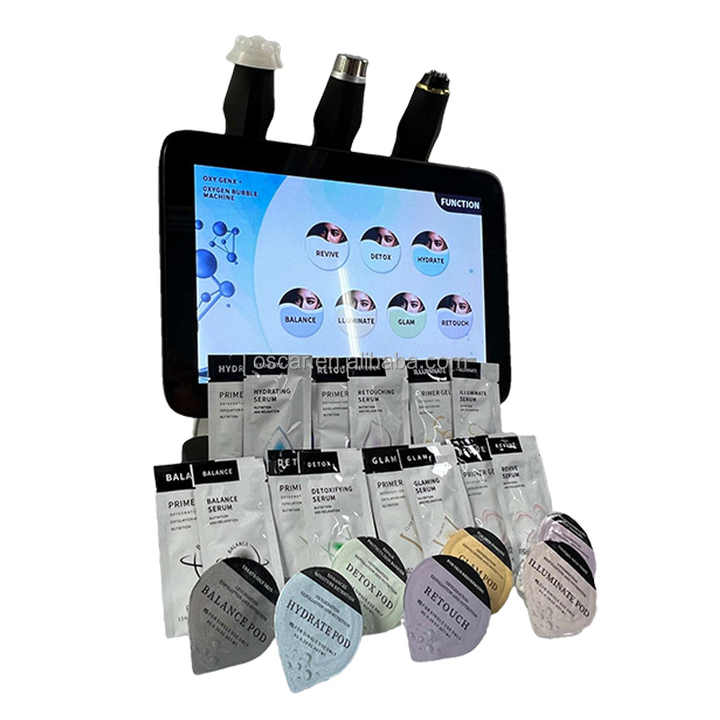 Portable Rechargeable CO2 Bubble Oxygen CO2 Capsules Pods