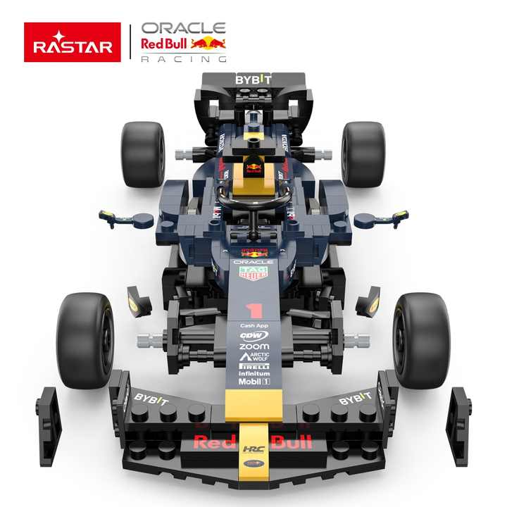 Rastar 1:24 scale Assemble model 333pcs Red Bull Licensed Formula 1 ...