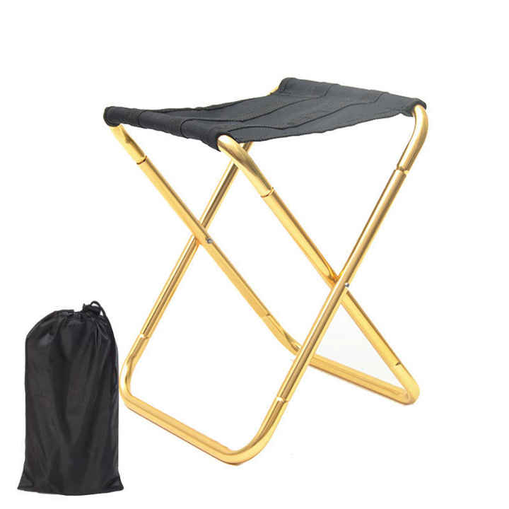 Feistel Aluminum Alloy Outdoor Portable Folding Barbecue Stool Camping ...