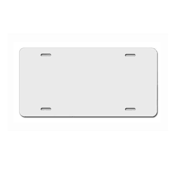 Car Blank License Plate Number LOGO Decorative Auto Vanity Souvenir ...