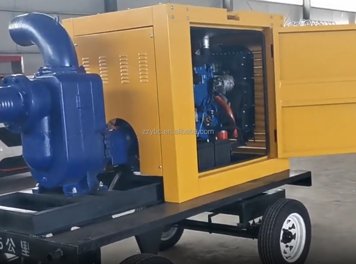 Diesel Engine Water Pump for Flood Control for Agricultural Irrigation ...