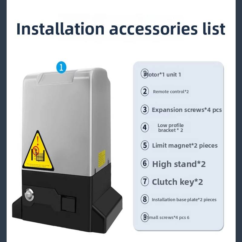 KOB Linear Electric Sliding Door Motor for Garage Villa Factory Gates ...