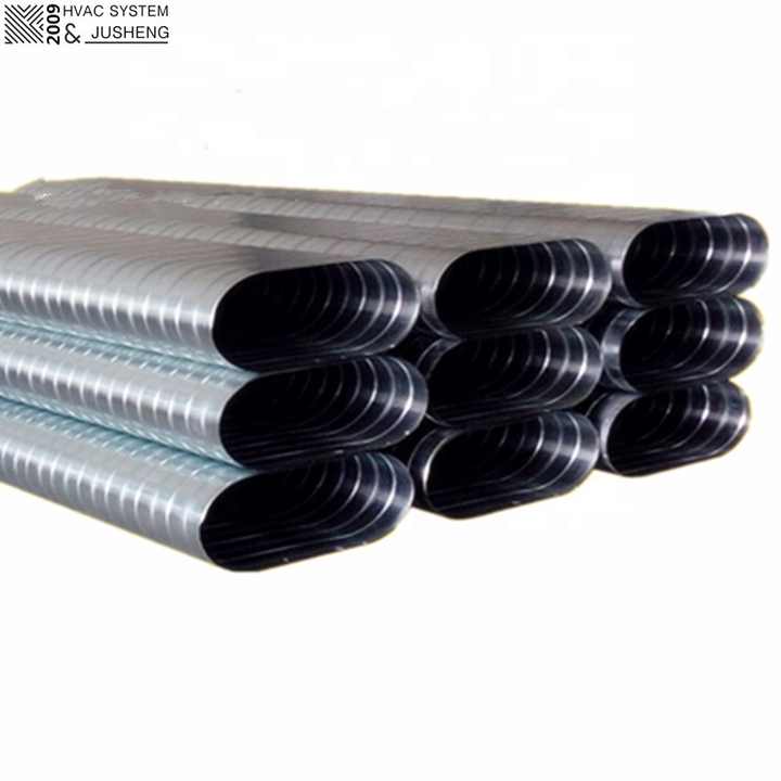 Insulated Spiral Ducts for HVAC Systems - Stainless Steel