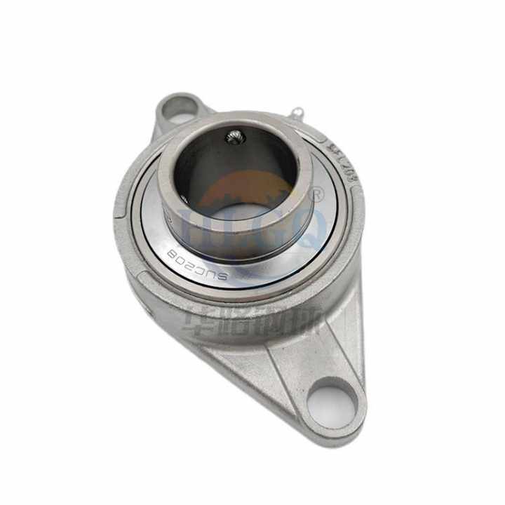 High QualityTwo Hole Flange Housing Bearing Ss420 Pillow Block Bearing ...