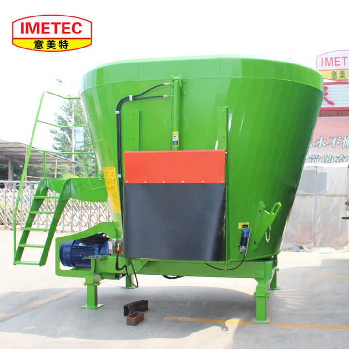Dairy Farm Cattle Feed Mixer Vertical TMR Cattle Farm Feed Mixer ...