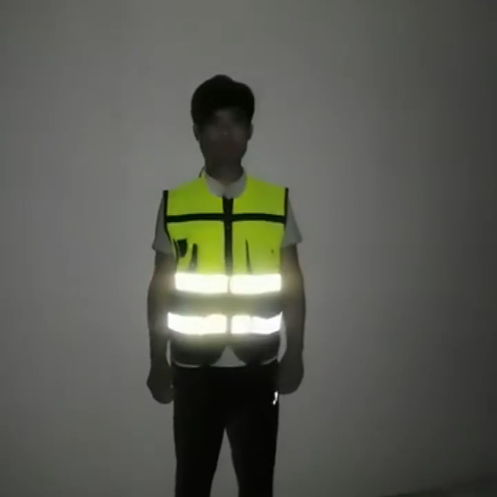 Hi Viz Vis High Visibility Multi Pocket Traffic Road Security ...