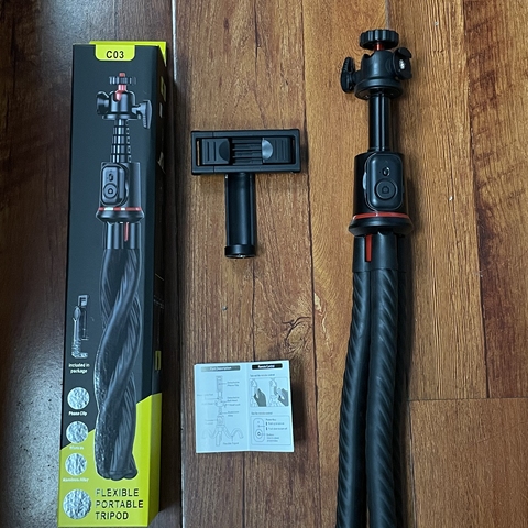 3-axis Gimbal Selfie Stick with Focus Zoom for Stable Videos