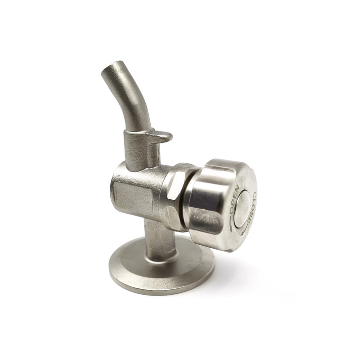 Sanitary Stainless Steel Aseptic Cock Sample Valve Zwickel Type for ...