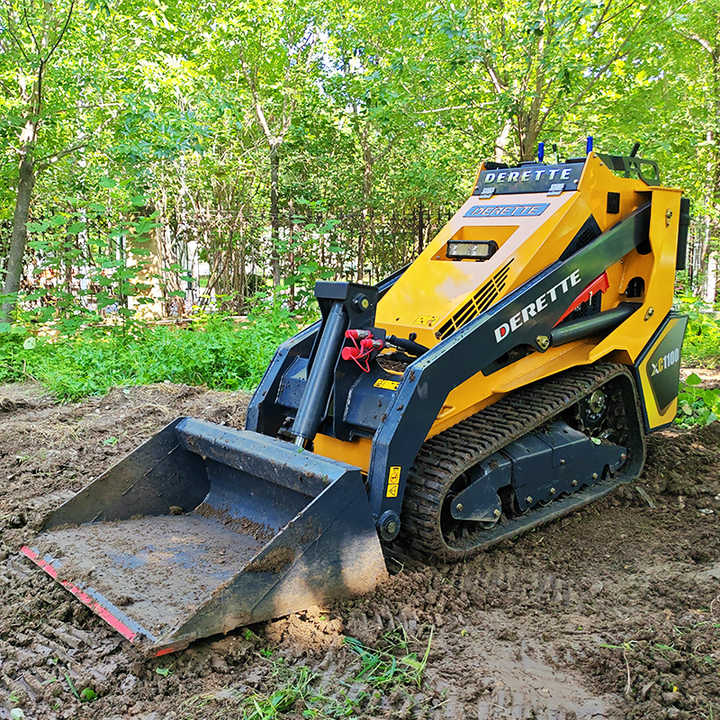 Derette XC1100 Diesel Skid Steer Loader - High Efficiency