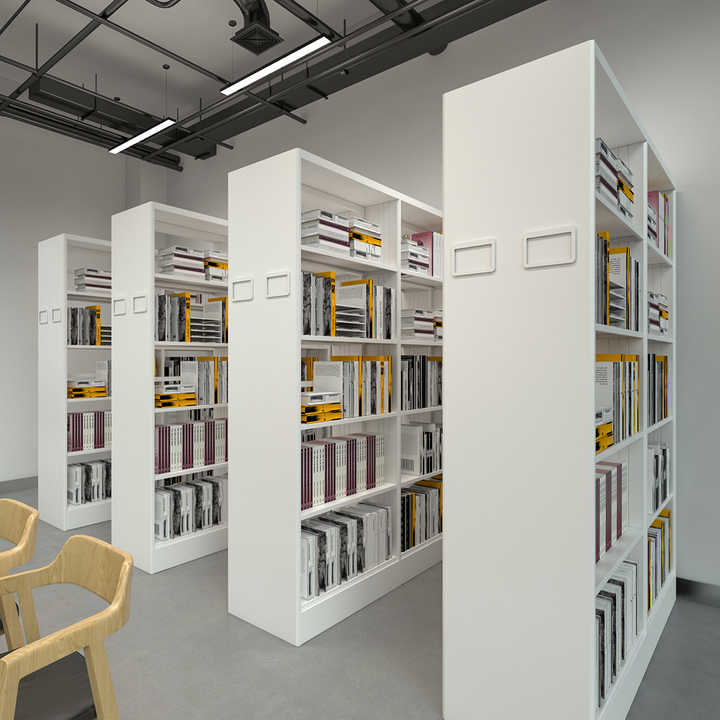 Bookshelf Metal Library Book Storage Display Cabinet Living Room Book ...