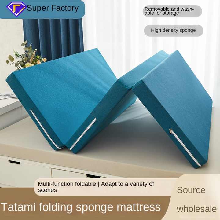 Japanese-Style Foldable Tatami Hybrid Mattress Dormitory Floor Nap Mat ...
