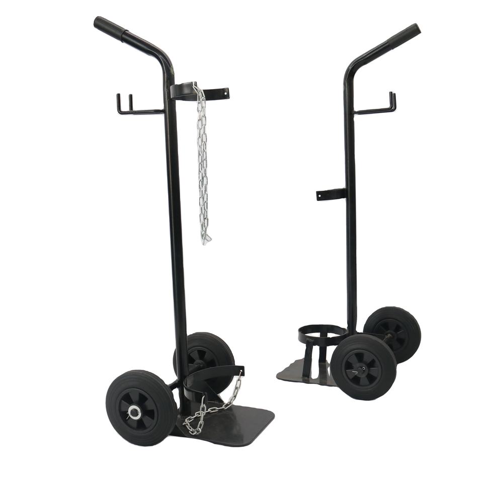 Gas Cylinder Hand Trolley Cart - Special for Oxygen & Propane