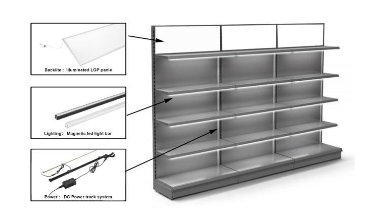 DC Power Track System, Power Track System, Shelf Light Power Track ...
