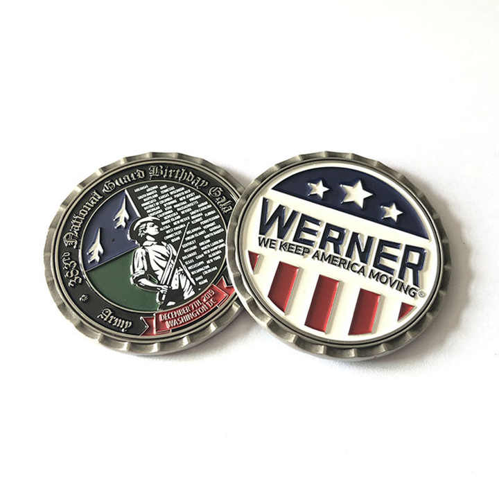 Coin Manufacturer Wholesale Metal Old 3d Double-side Gold Commemorative ...