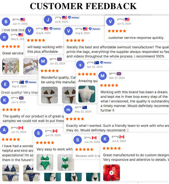 Shop Our Swimwear Manufacturer's Customized Bikini Collection