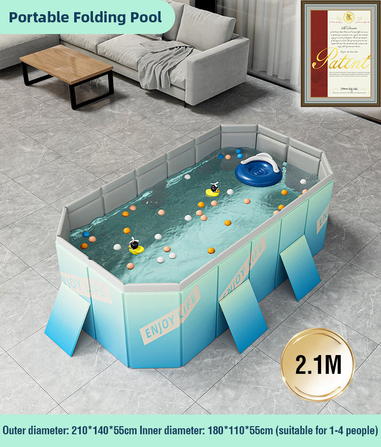 Folding Frame Pool - Durable, Easy-to-Set-up Family Pool