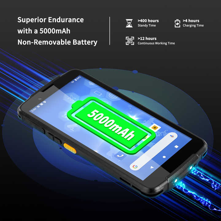 NETUM IP67 Industrial Rugged PDA Android 11 Handheld 2D Scanner Barcode ...