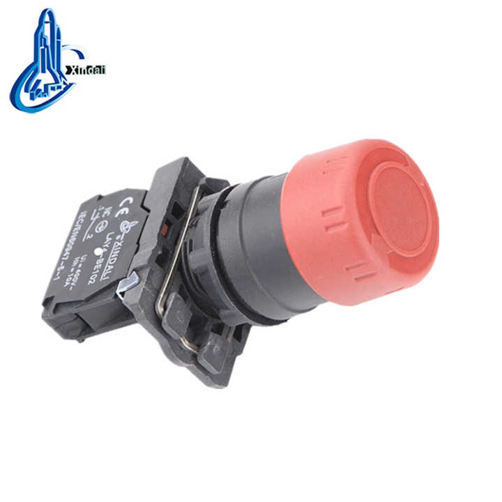LAY4-ES442 emergency mushroom stop push button red| Alibaba.com