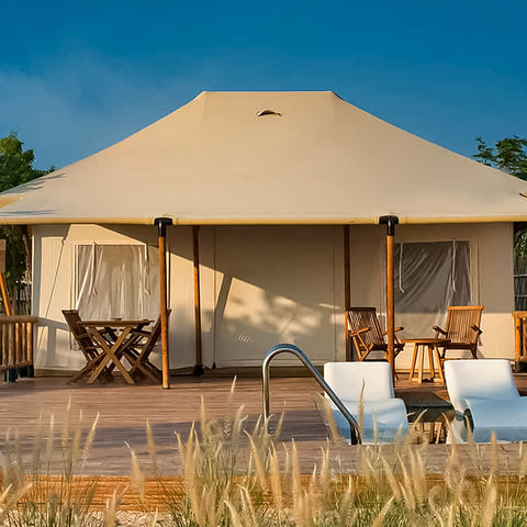 Luxury Glamping Tents - Outdoor Hotel Living Experience