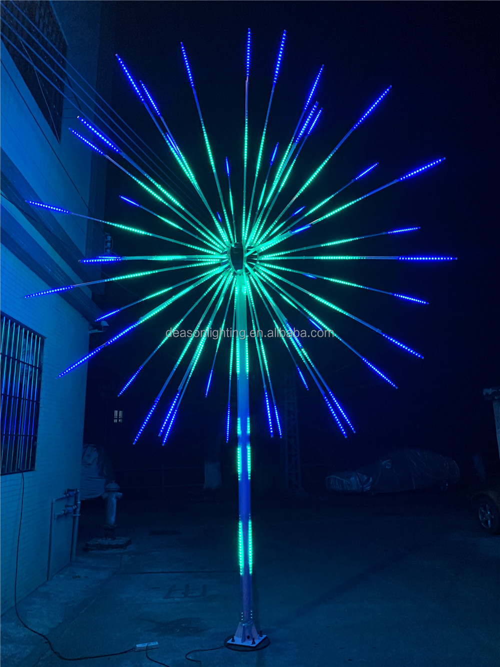 Outdoor LED Fireworks Lights - Dazzling Holiday Displays