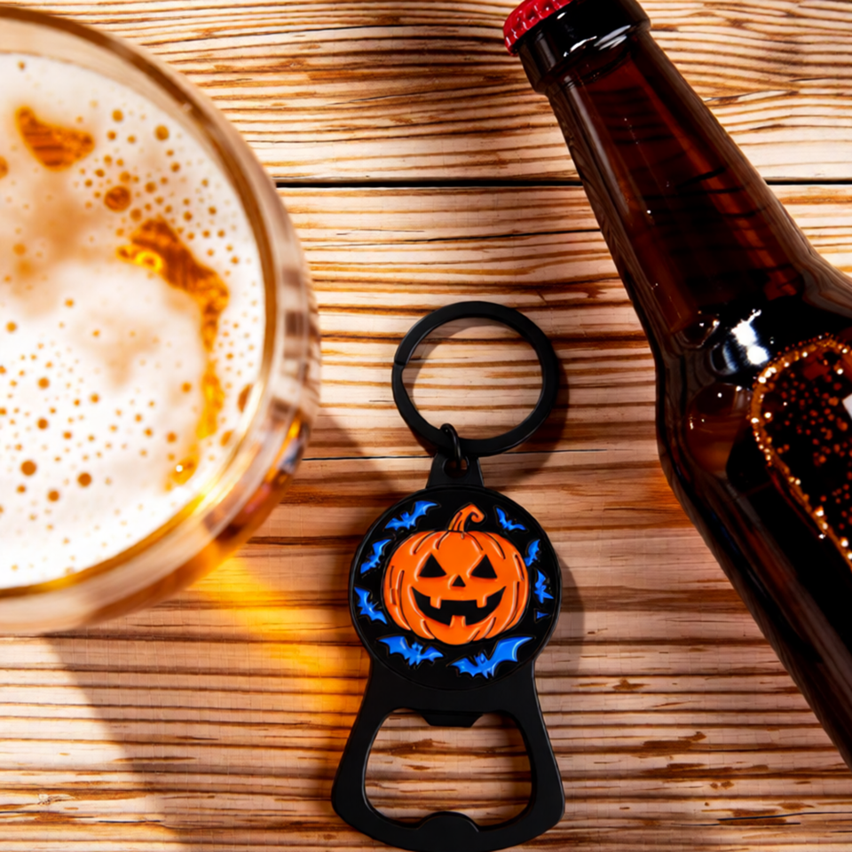 Custom Logo Wedding Magnetic Wine Beer Metal Bottle Opener Keychains ...
