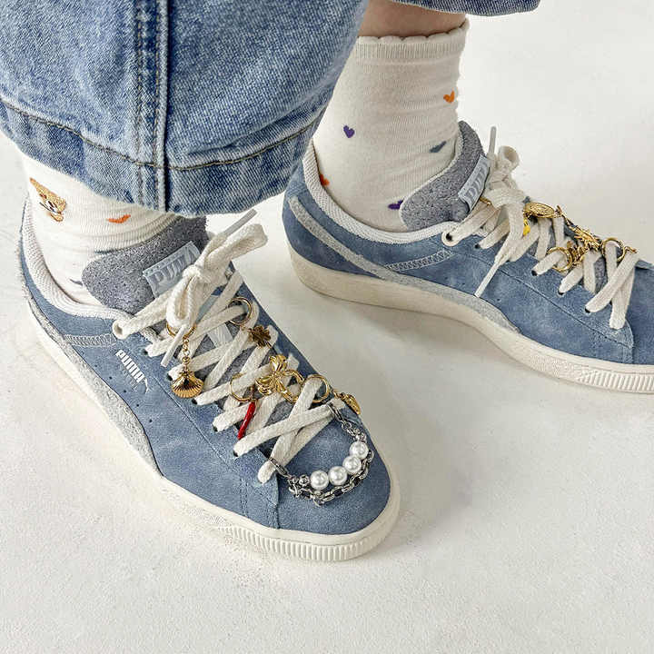 Stylish & Durable: Luxury Waterproof Steel Shoe Charms