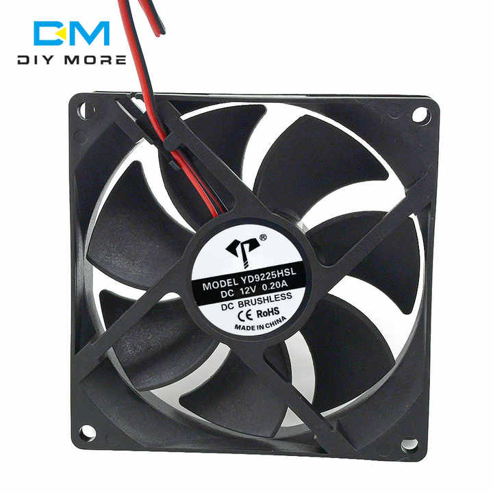 92mm 9225 Computer Case Cooling Fan 92x92x25mm DC 5V 12V 24V 2 PIN PC CPU Cooler Fan 90mm 9cm ...