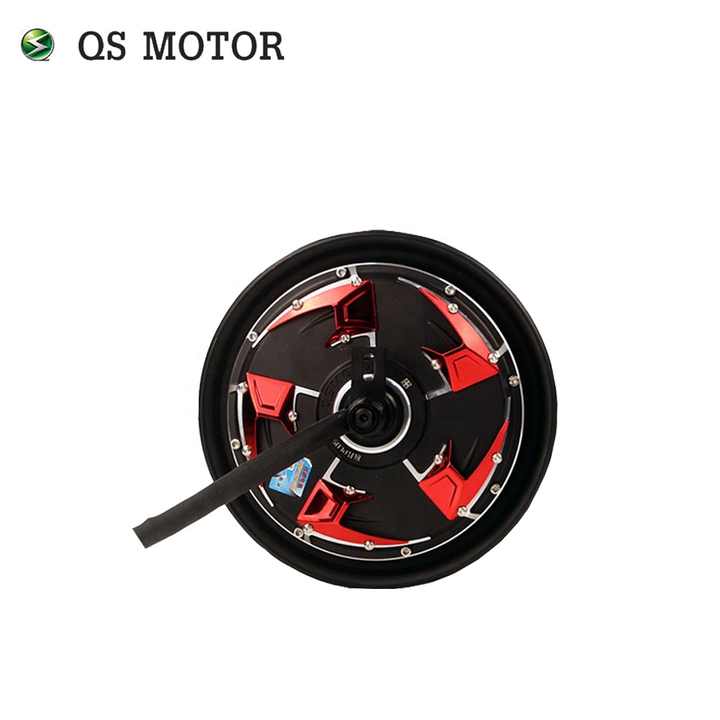 QSMOTOR 205 10x3.0inch 50H 3000W 48-72V Powerful Racing BLDC Hub Motor ...