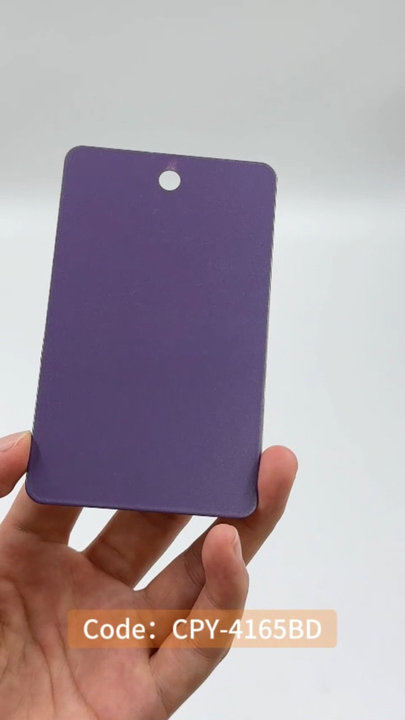 Ral Metallic Silver Purple Shiny Electrostatic Epoxy Polyester Paint ...