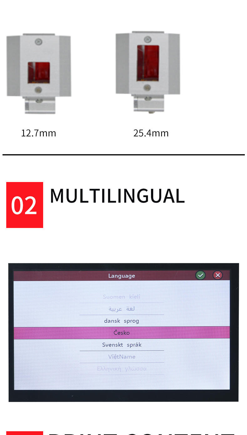 Automatic Batch Number Coding Machine Manual Bottle Batch Number Carton Coding Machine Products