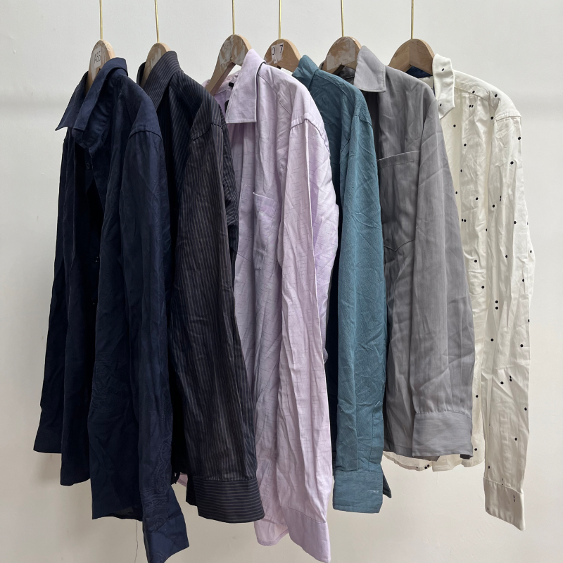 Shop Men's Used Shirts - High Quality Long Sleeve Clothing