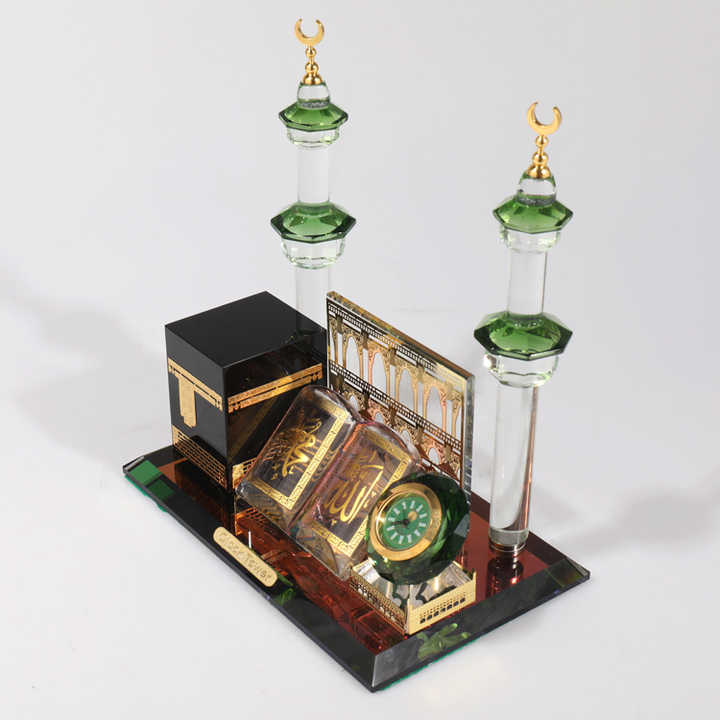 Crystal Cut Glass Kaaba Mecca Makkah Allah Ramadan Gift