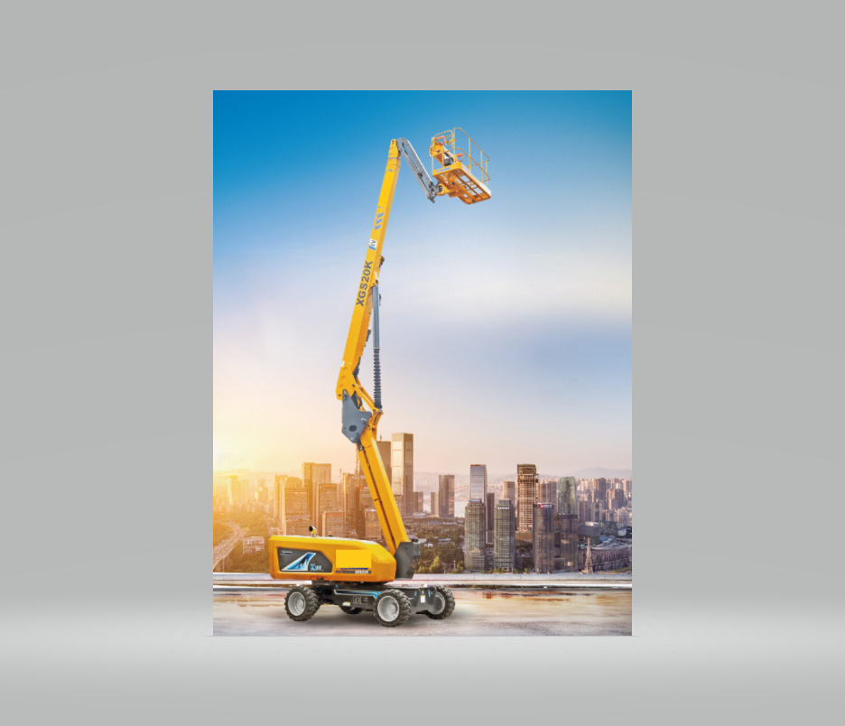 20m Hydraulic Telescopic Boom Lift XGS20K Aerial Mobile Elevating Work ...