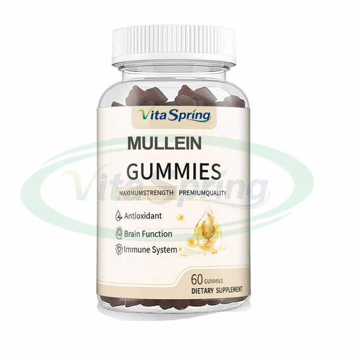 OEM Mullein Leaf Extract Gummies Lung Health Support Supplements ...
