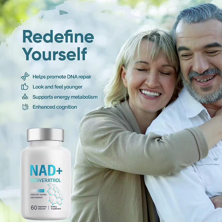 Vegan NAD Capsules - High Absorption Supplement for All Ages