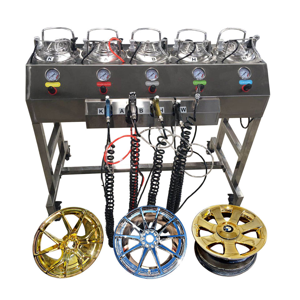 GookiiTech 10L Hydrochrome Spray Chrome Plating Machine Painting ...